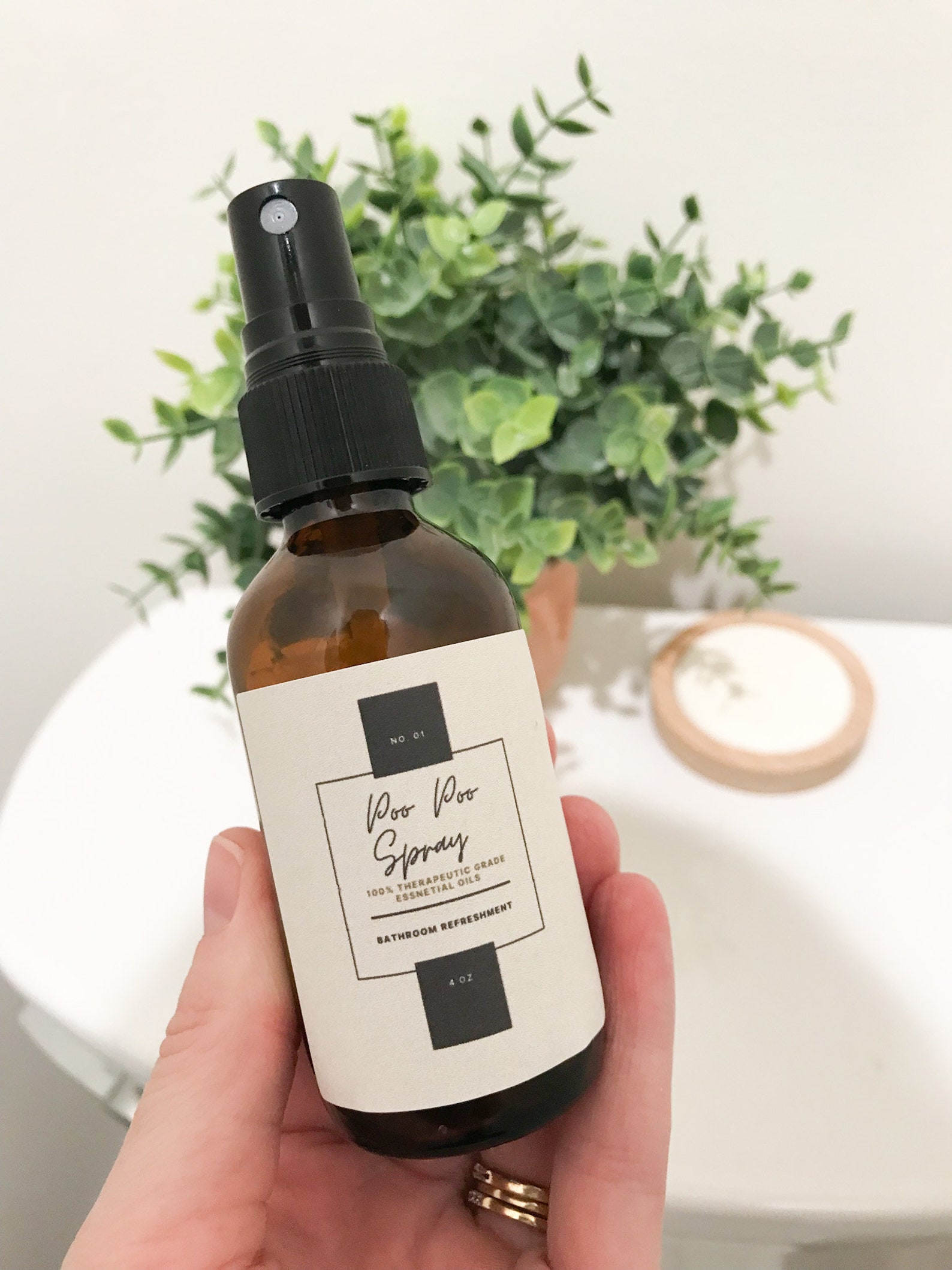 Printable PDF Label Poo Poo Spray Bathroom Spray Room - Etsy