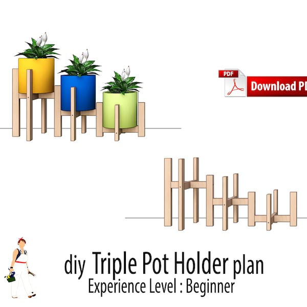 Pot Stand - Etsy