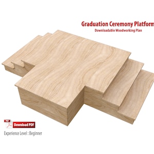 Graduation Ceremony Platform Podium Stand Woodworking Plan for School ...