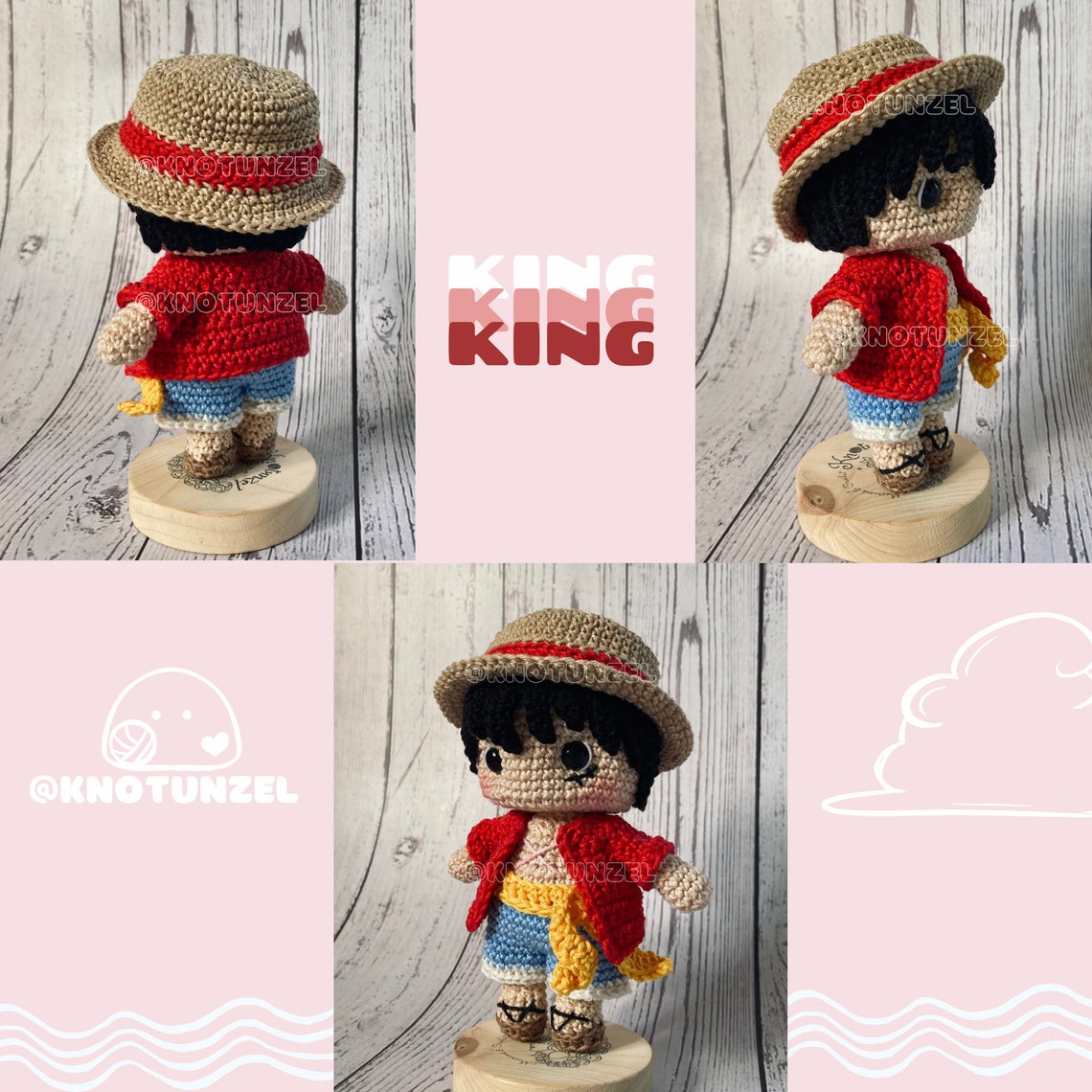 King PDF Pattern - Etsy
