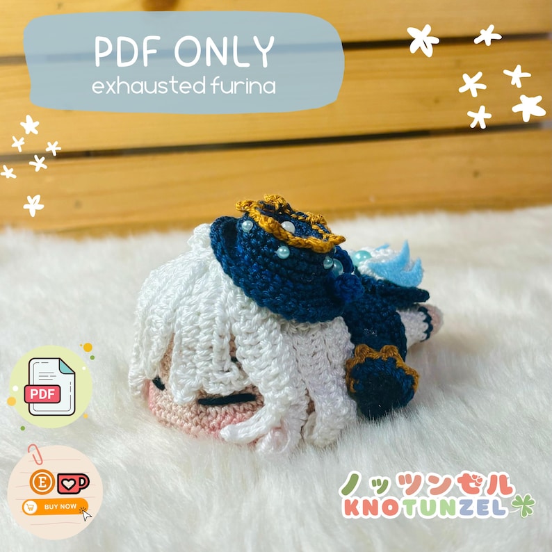 Genshin Furina PDF - Etsy