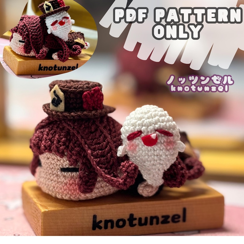 Hu Tao Genshin Impact PDF PATTERN - Etsy Australia