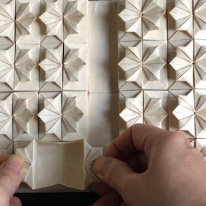 Tutorial : Origami Thread Book Organizer - Etsy