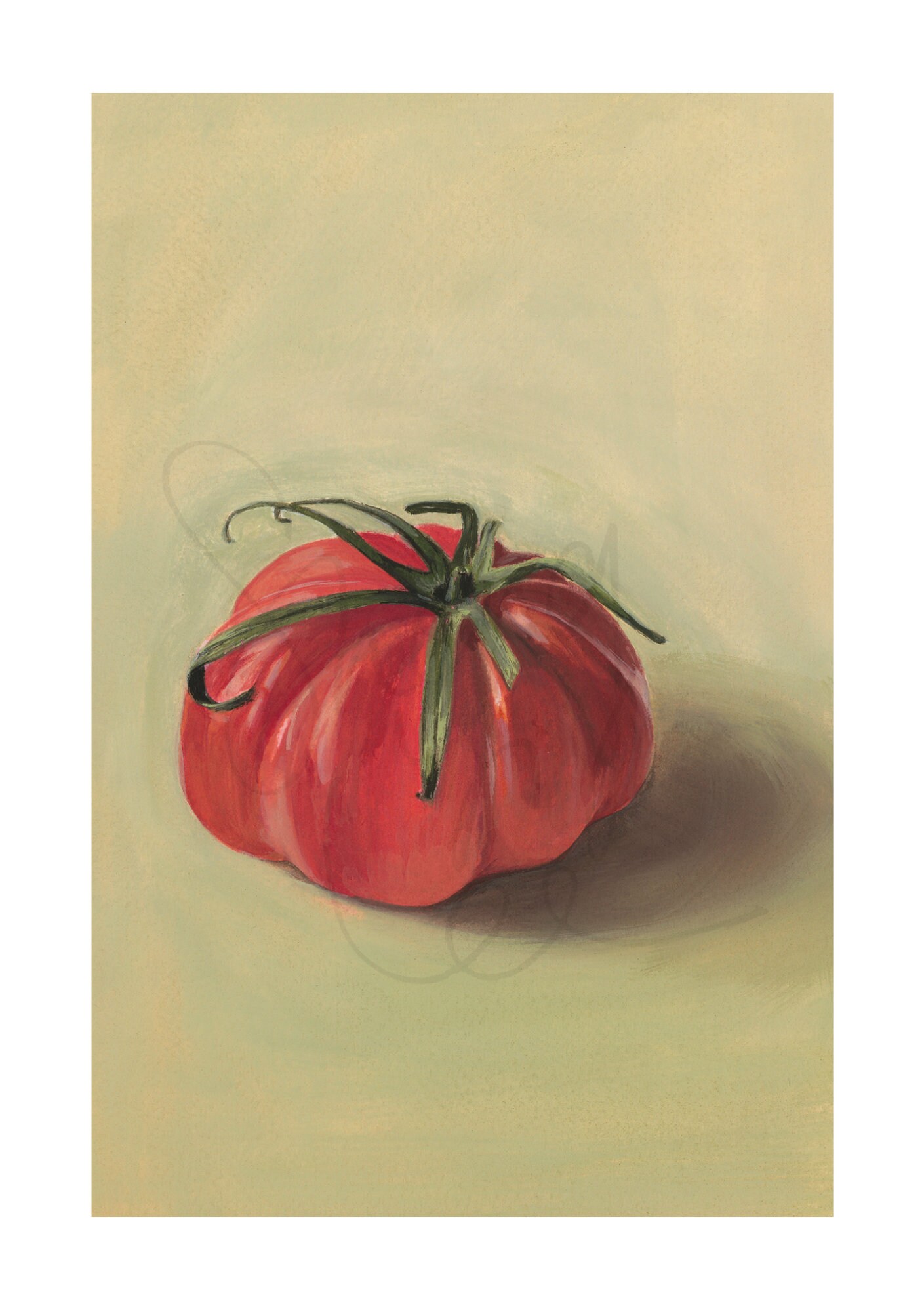 Heirloom Tomato Painting