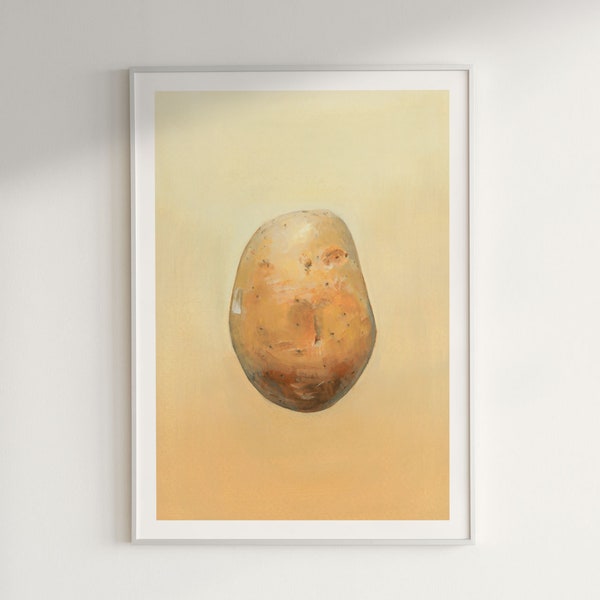 Potato Painting - Etsy