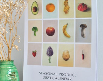 2023 Seasonal Produce Calendar - Etsy