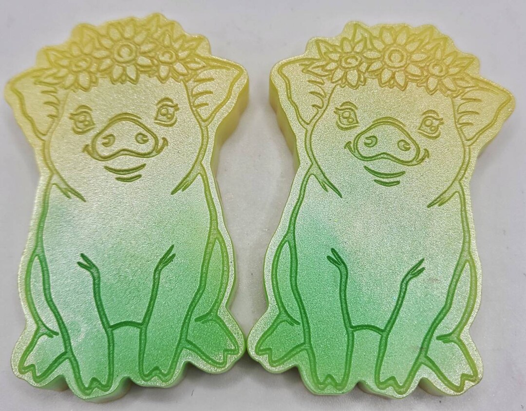 Pig Wax Melt Collection Cute Piggy Animal Shapes Gift Set Highly ...