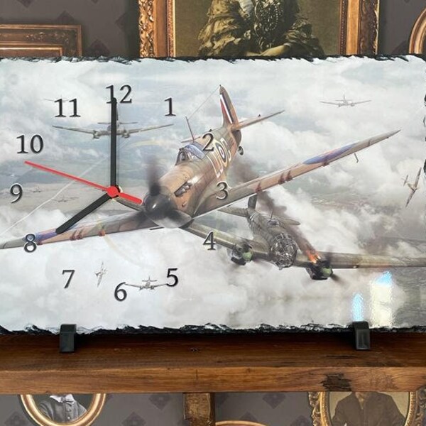 Slate Clock - Etsy UK