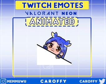 Cute ANIMATED Valorant Yoru Emote | Cat Dance | Twitch, Discord - Etsy
