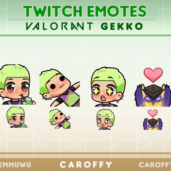Valorant Gekko Animated - Etsy