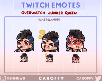 Cute Overwatch Kiriko Emotes BUNDLE | Twitch, Discord, Youtube - Etsy