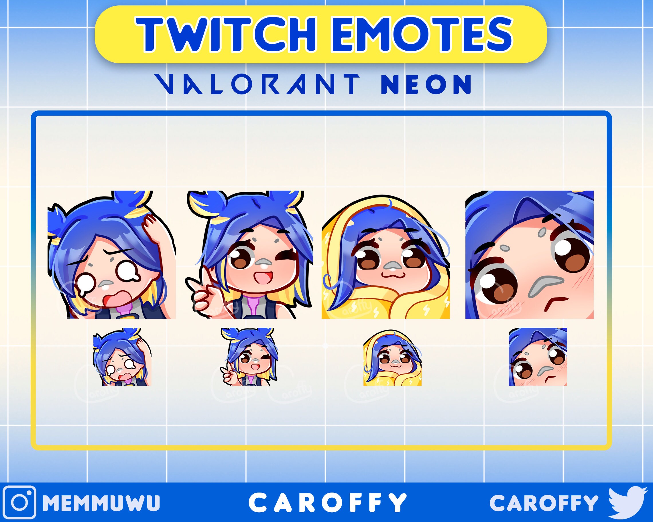 Cute Valorant Valorant Emotes | Twitch, Discord, Youtube - Etsy Canada