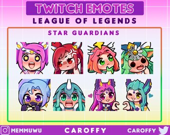 League of Legends Samira Emote Bundle Set of Six 6 - Etsy