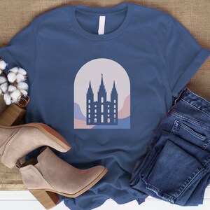 LDS Temple Shirt, Salt Lake City Temple T-shirt, Gift for Missionary ...