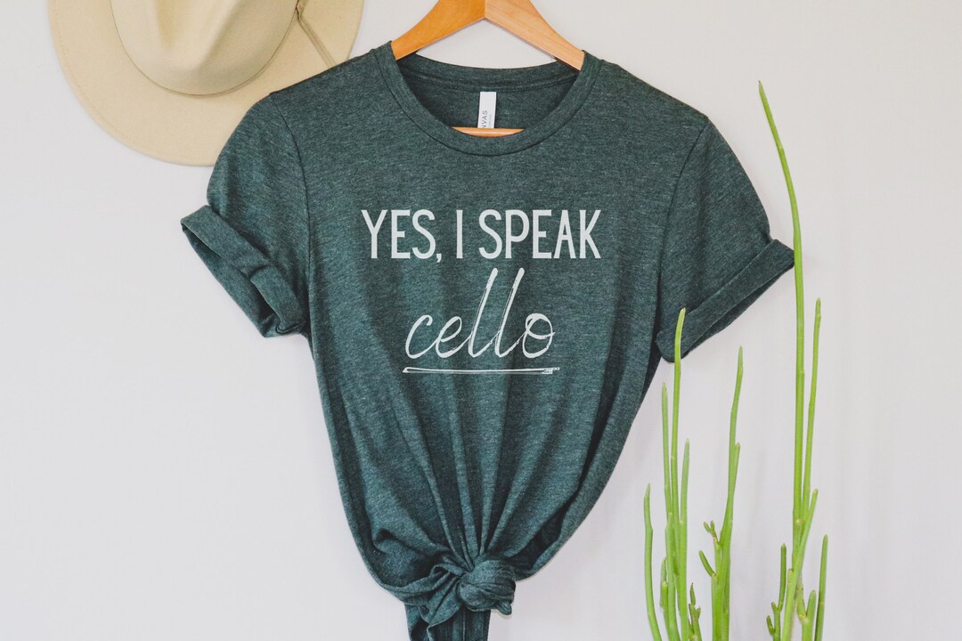 Cello Shirt, Cellist Gift, Cello Player Shirt, Cello Player Gift, Cello ...
