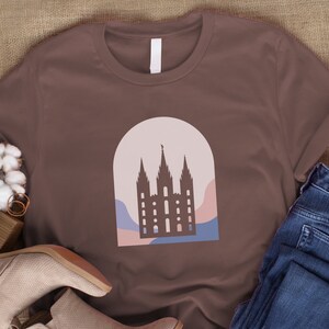 LDS Temple Shirt, Salt Lake City Temple T-shirt, Gift for Missionary ...