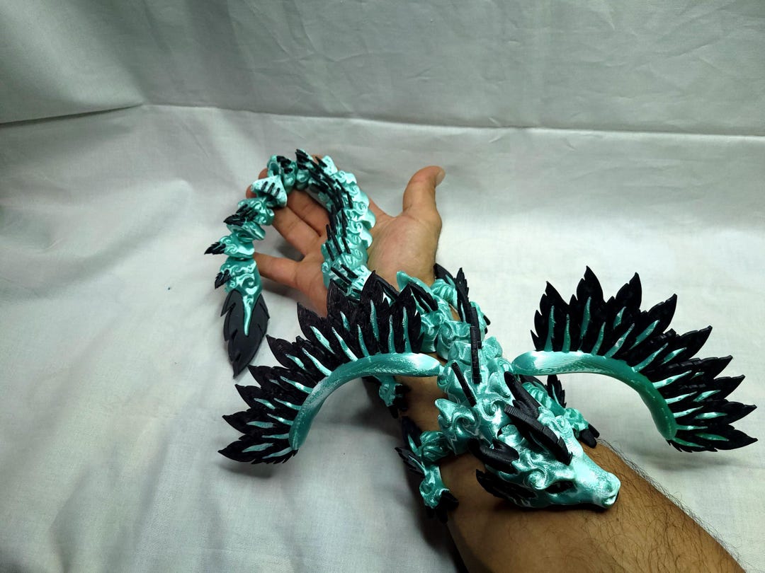 Flexi Breeze Claw Wind Dragon - Removeable Large Wings - Articulated ...