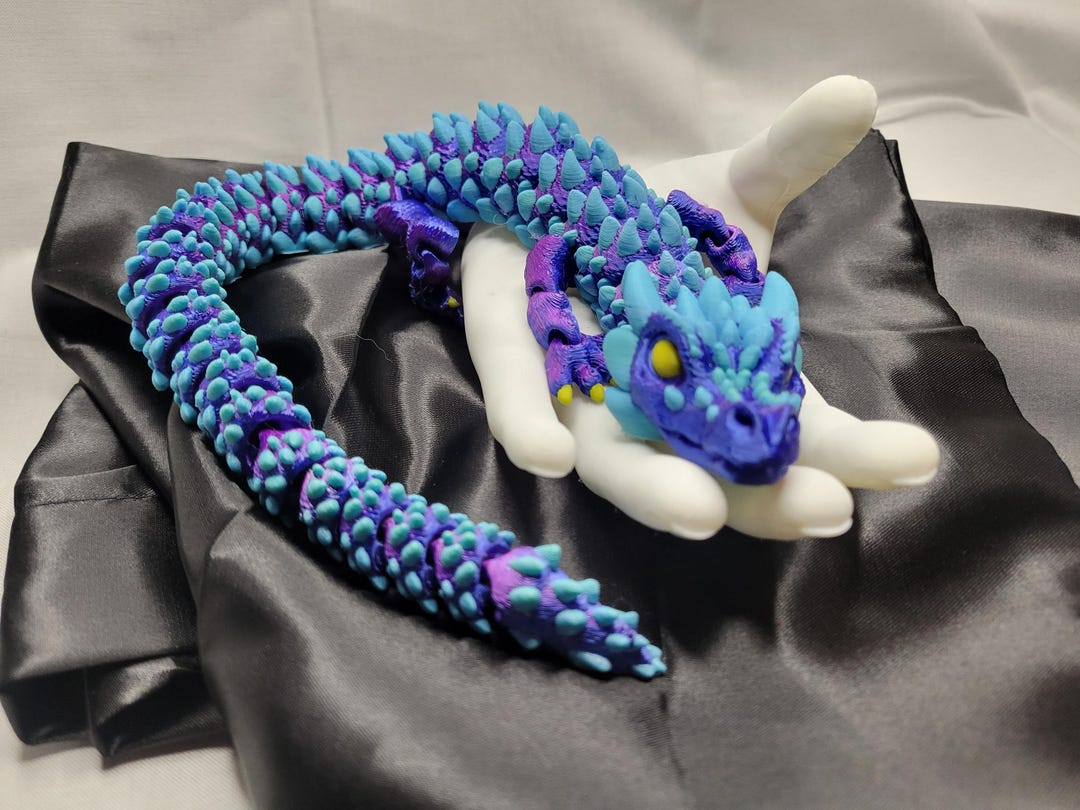 Extra Large Eldrin Articulated Fidget Dragon - Etsy