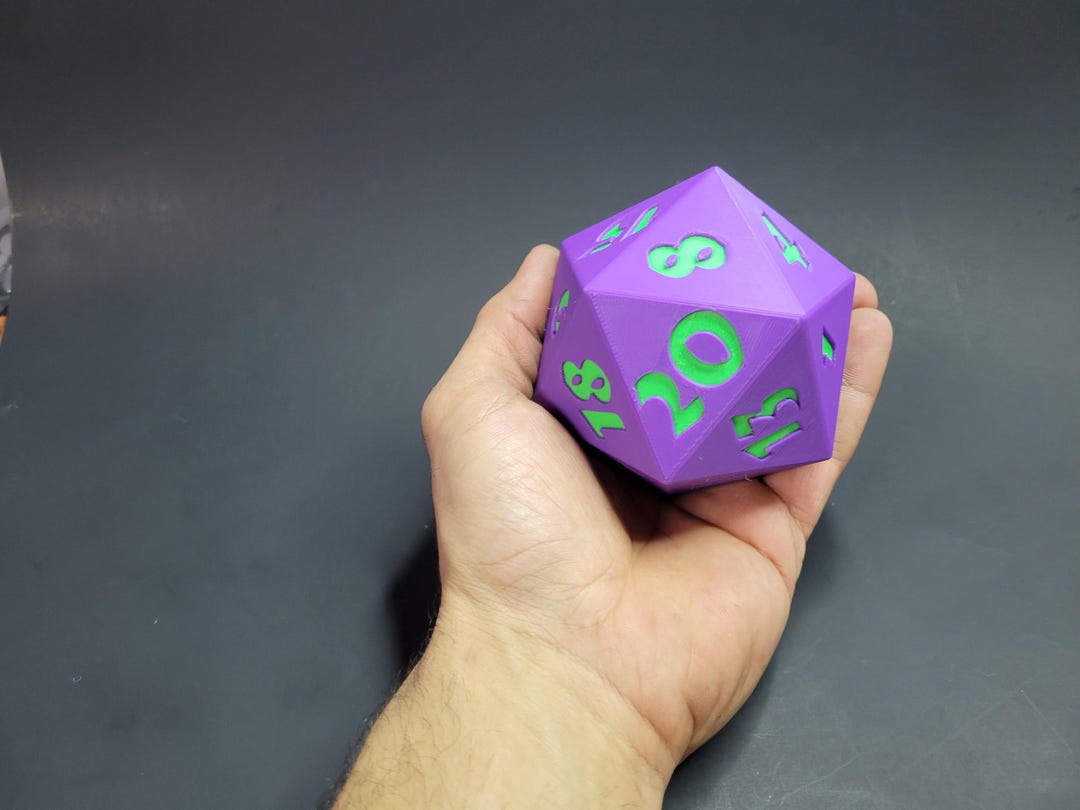 Hand Size Dice Statue Table Top Game Dice - Etsy
