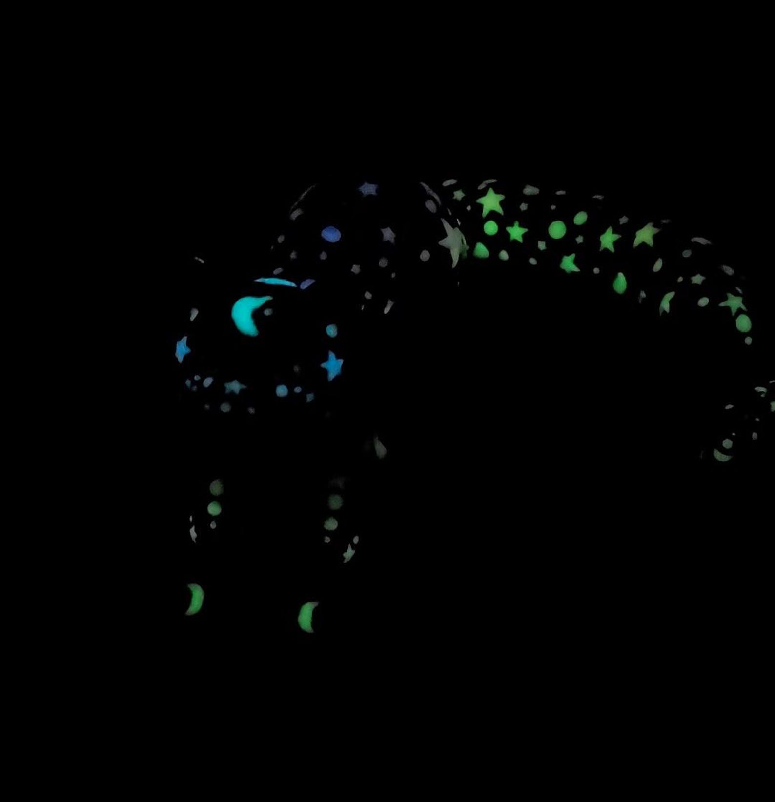 Glow in the Dark Rainbow Moon Winged Panther Flexi Animal- Articulated ...