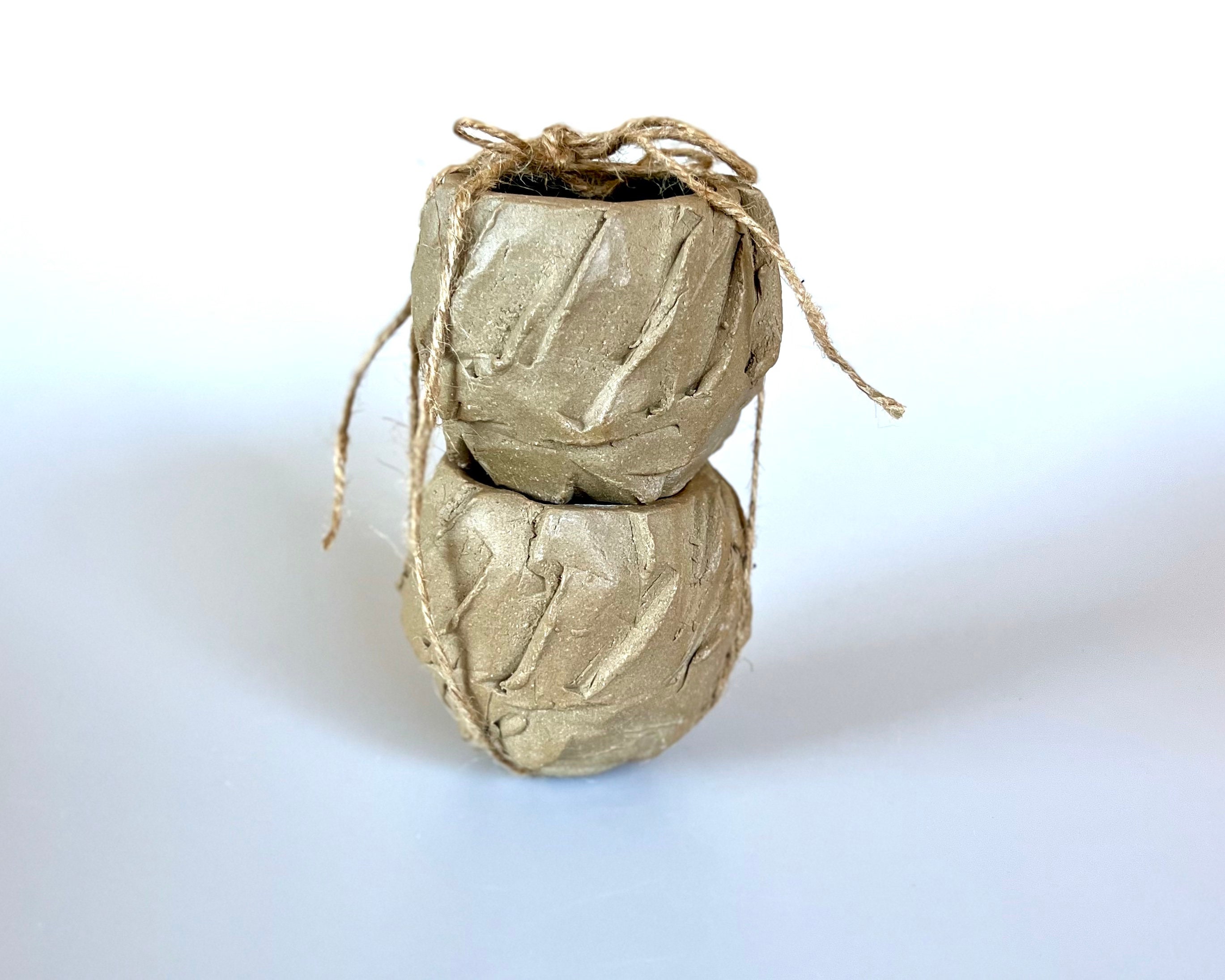 Kurinuki Rock Cups Handcarved Whiskey Cup Small Ceramic Japanese Tea ...