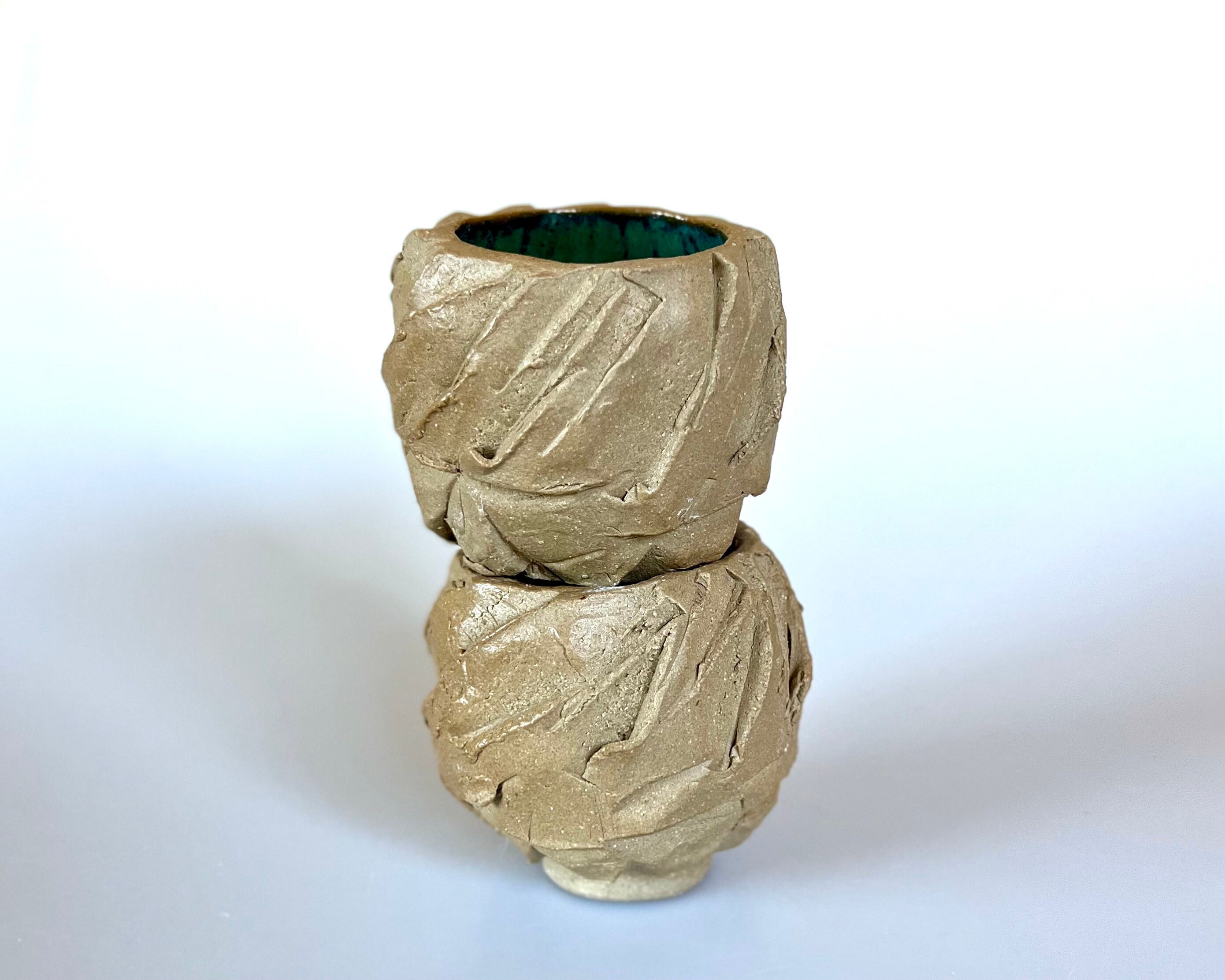 Kurinuki Rock Cups Handcarved Whiskey Cup Small Ceramic Japanese Tea ...