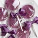 10 Wildflower Rectangle Lollipops - Etsy
