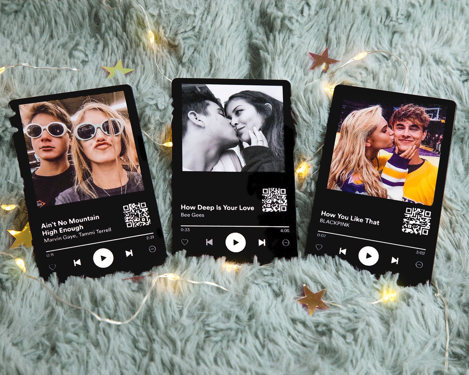 Boyfriend Music Wallet Card Gift Photo Wallet Insert Qr Song - Etsy