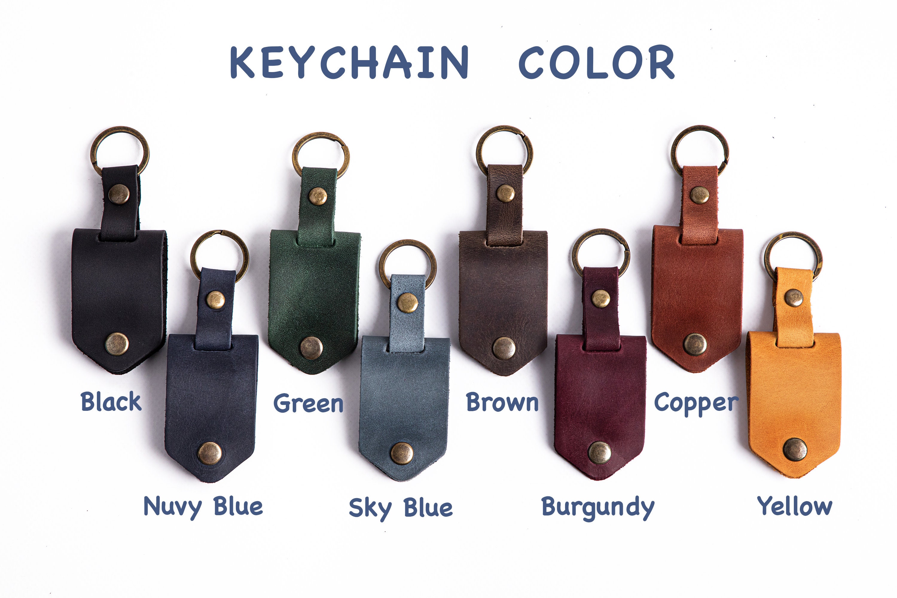 Custom Leather Keychain Graduation Gift for Boyfriend 2021 | Etsy