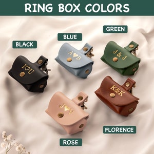 Pet Wedding Ring Box , Pet Ring Pouch With Gold Embossing, Dog Proposal ...