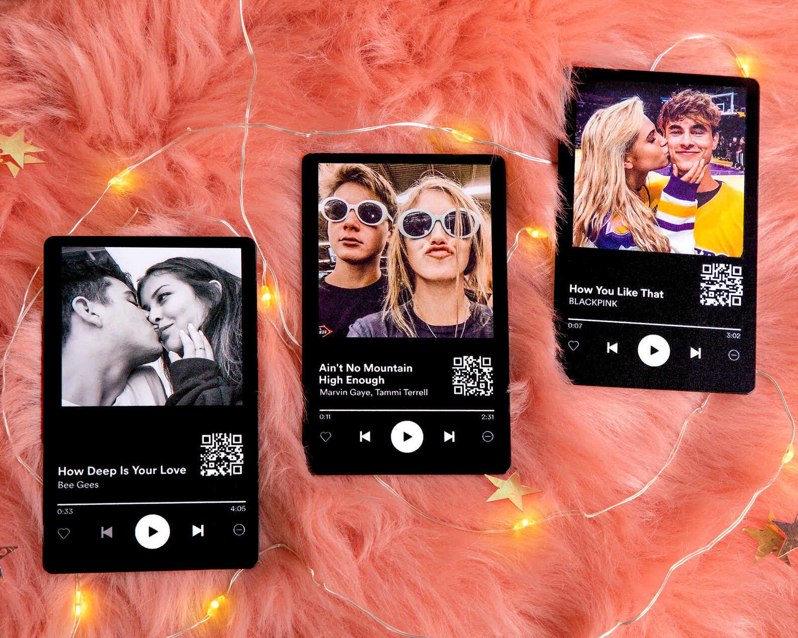 Boyfriend Music Wallet Card Gift Photo Wallet Insert Qr Song - Etsy