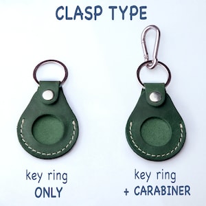 Leather Air Tag Case Apple Tag Holder Personalized Airtag - Etsy