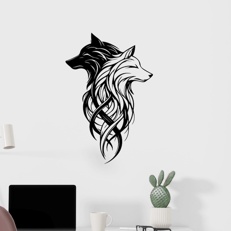 Art Deco Wolf Sculpture - Etsy UK