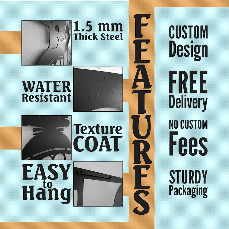 Modern Mountain Metal Wall Line Art - Minimalist Metal Home Decor ...