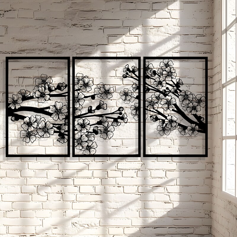 Cherry Tree Wall Art - Etsy