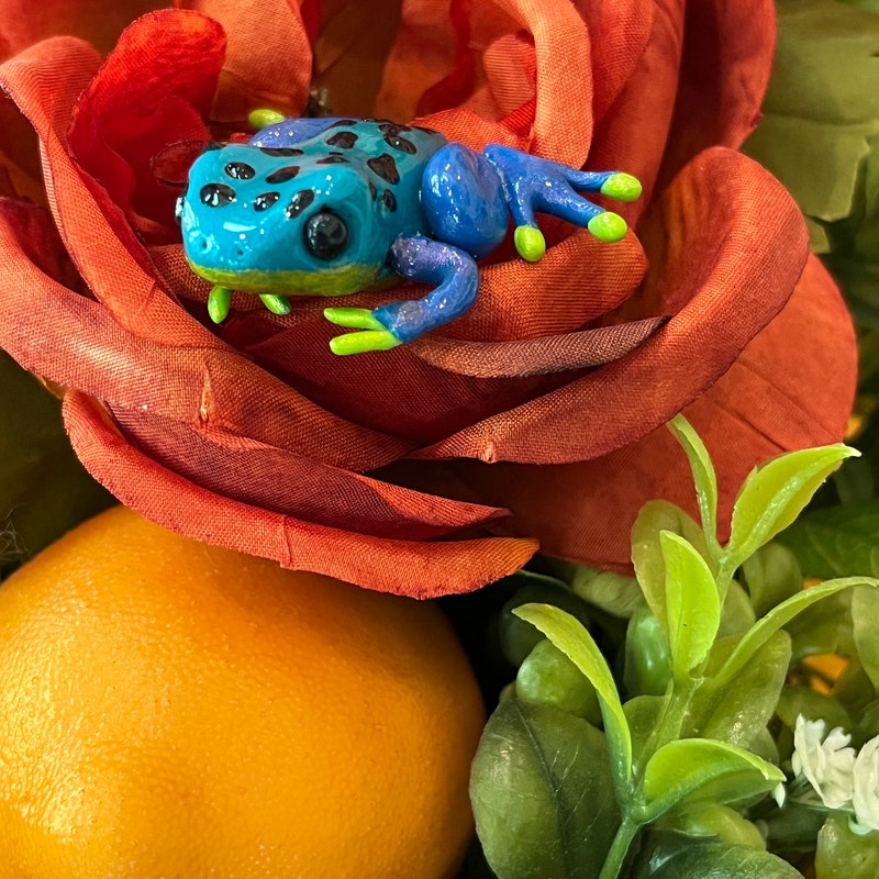 Polymer Clay Frog - Etsy