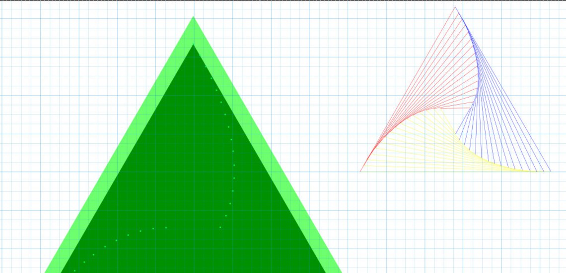 CNC Triangle and Hexagon String Art Svg's - Etsy