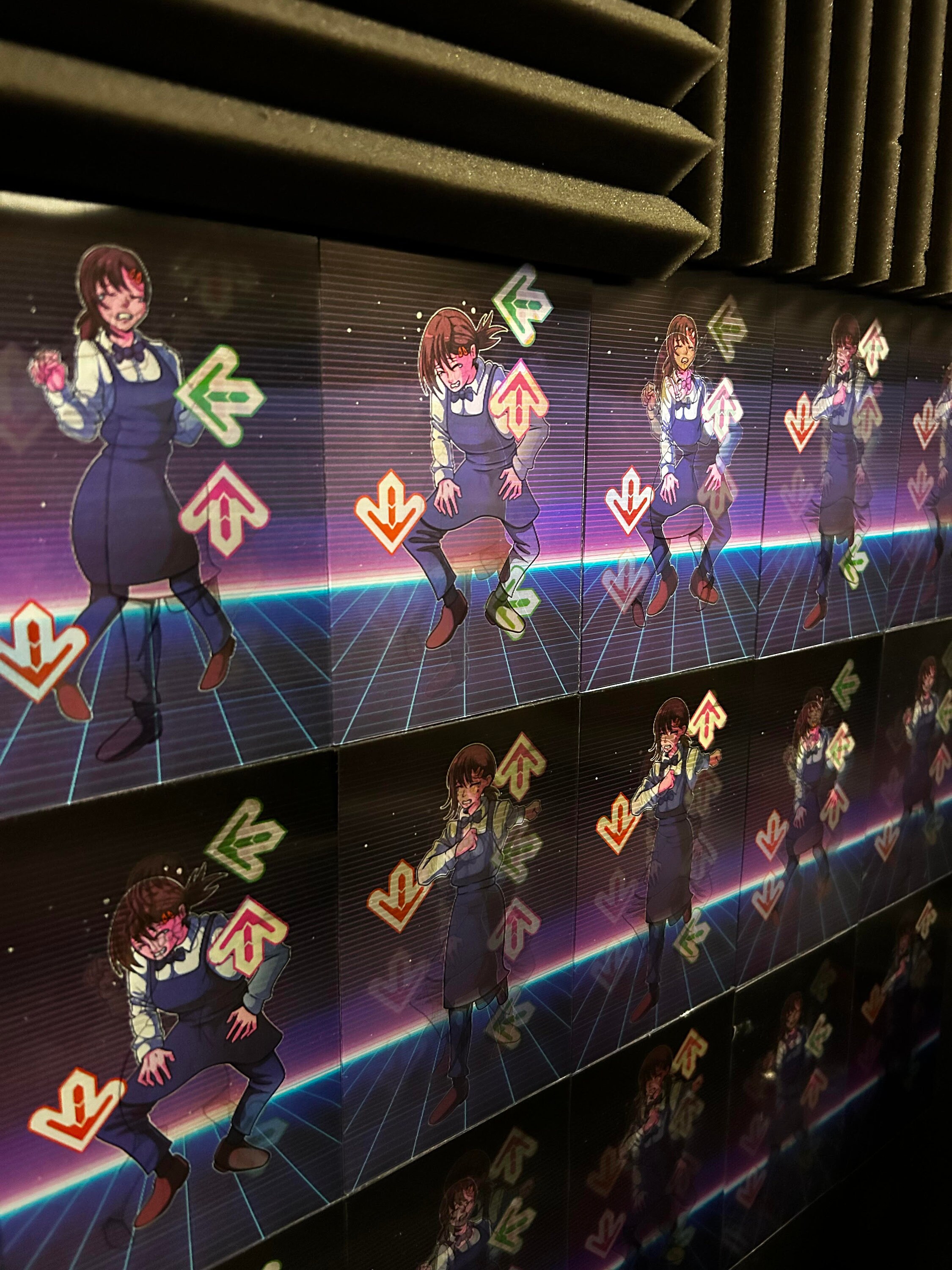 CSM Funny Sad Anime Girl Plays DDR for Her Life - Etsy