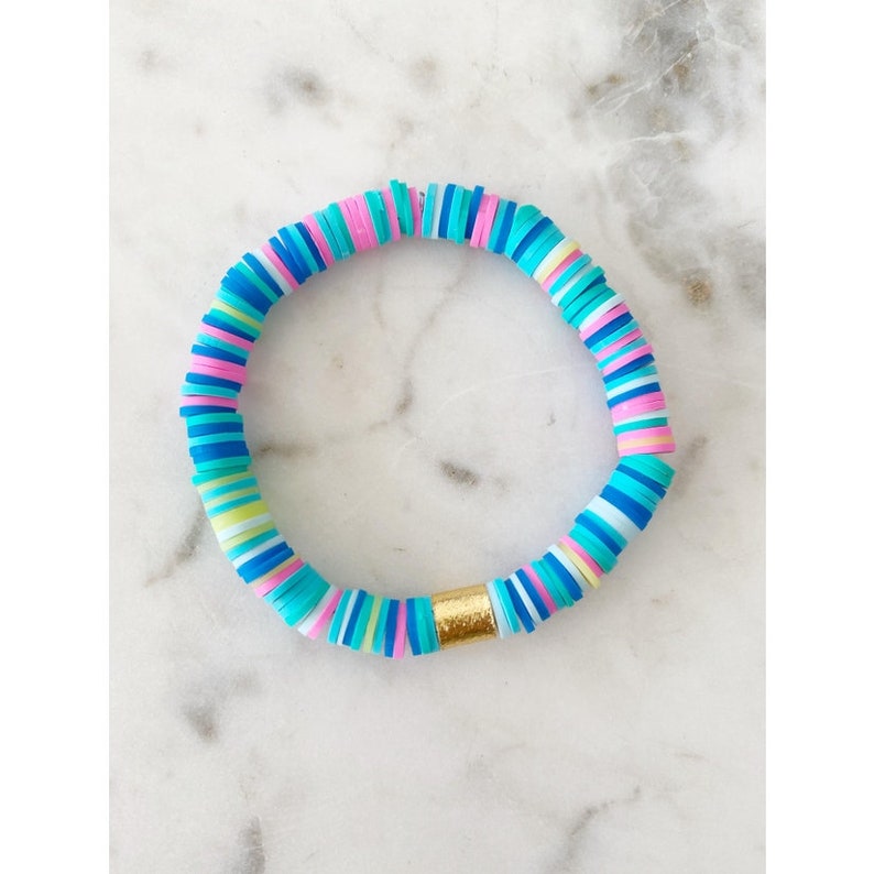 Aqua Rainbow Colour Pop Heishi - Etsy