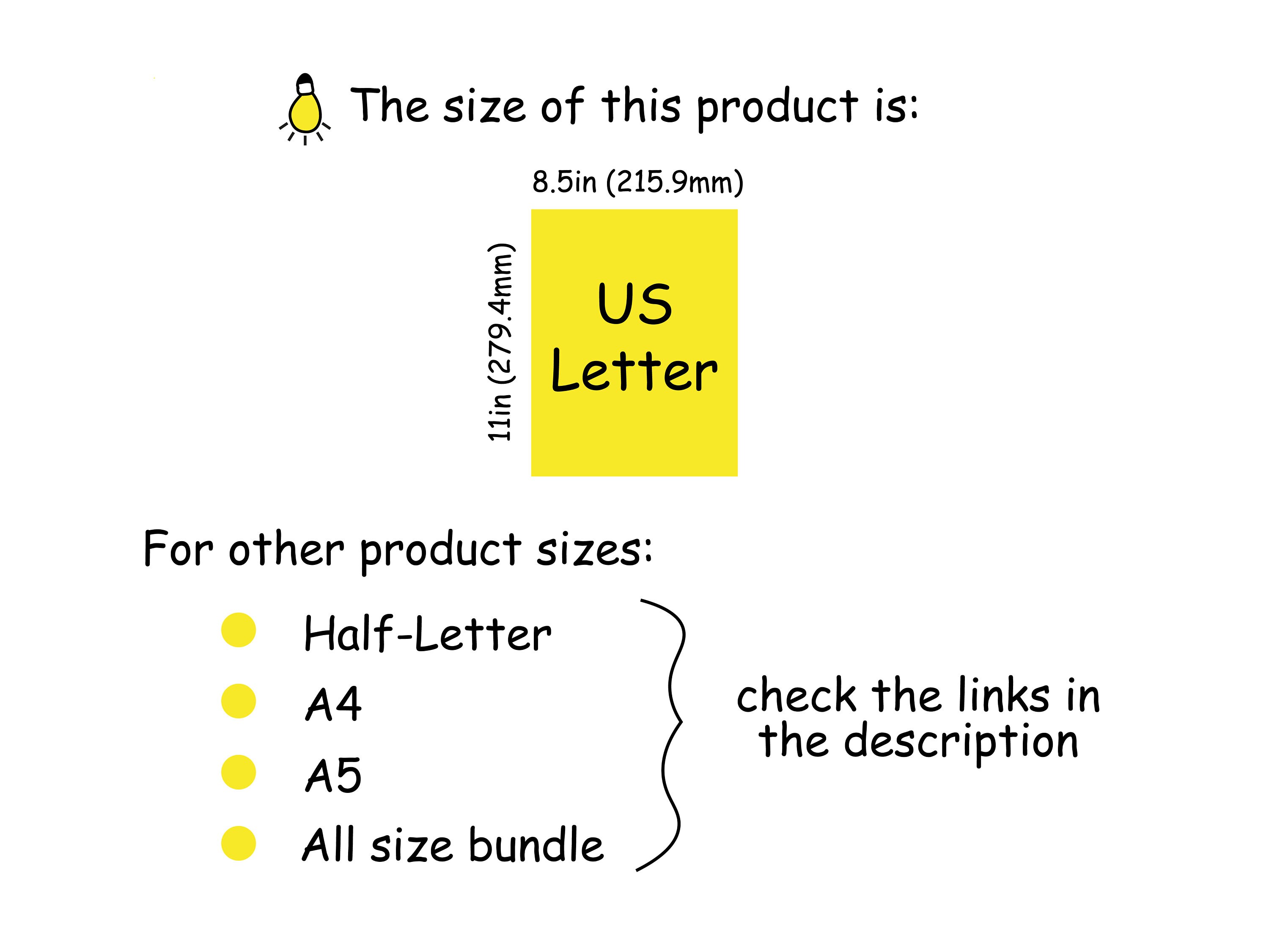 5AM Daily Planner Printable US Letter Hourly Printable - Etsy