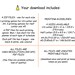 Weekly 6AM Squad Planner & Schedule Prints A4 A5 Letter Half ' Undated ...