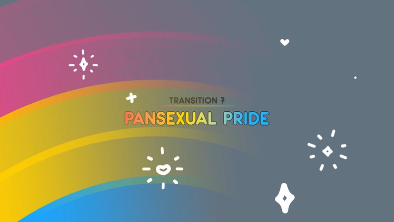 Rainbow LGBTQ Pride Stinger Transitions With Lesbian Gay - Etsy