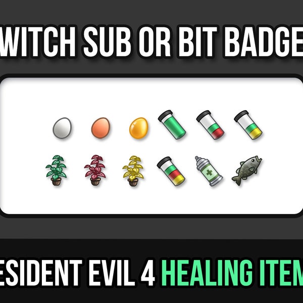 Twitch Resident Evil 4 Emotes - Etsy