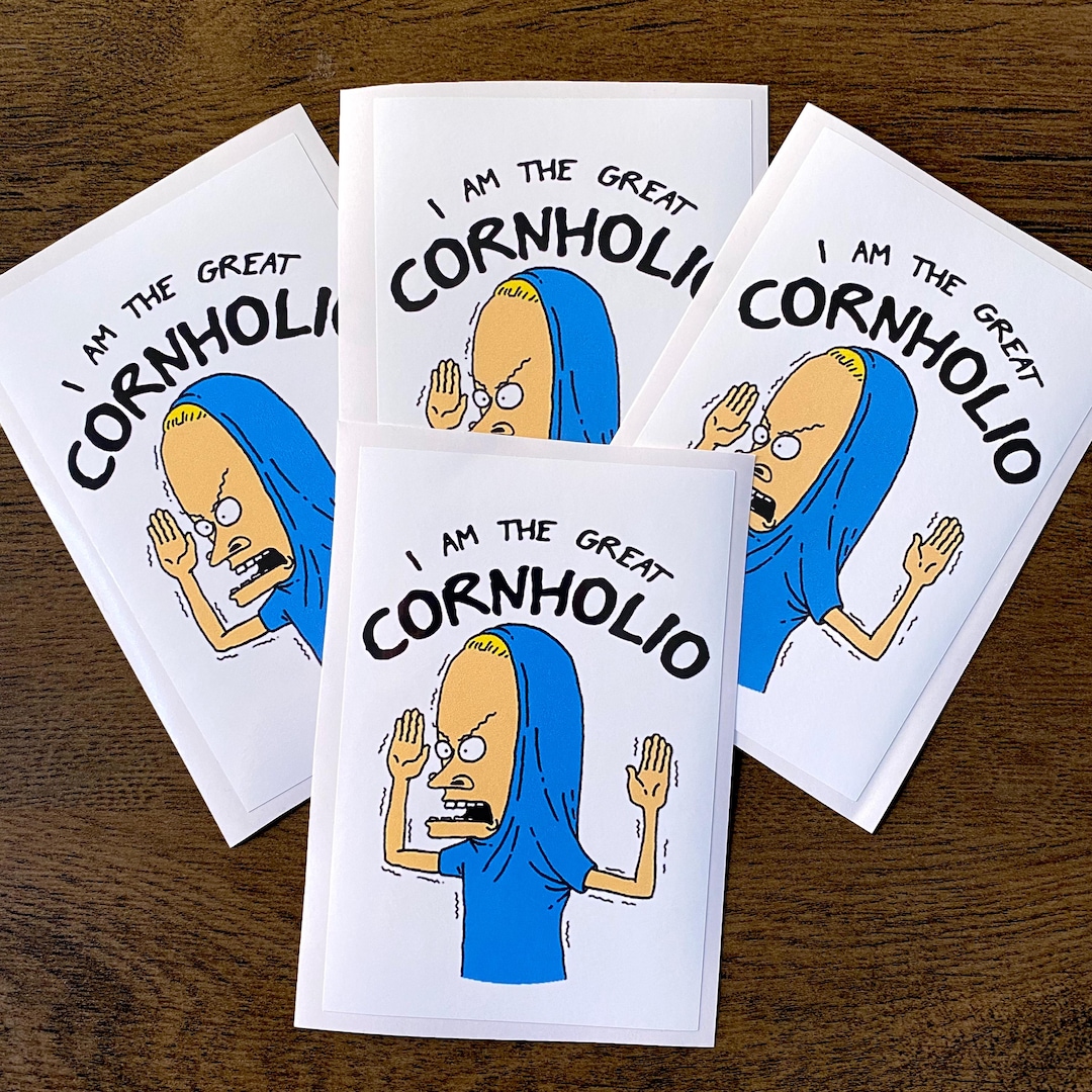 Beavis & Butthead 'I Am the Great Cornholio' Decal Sticker 12cm X 8cm ...