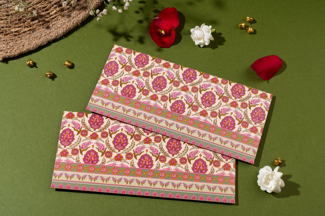 Personalised Money Envelope |shagun Cover| Festive Cash Envelope ...