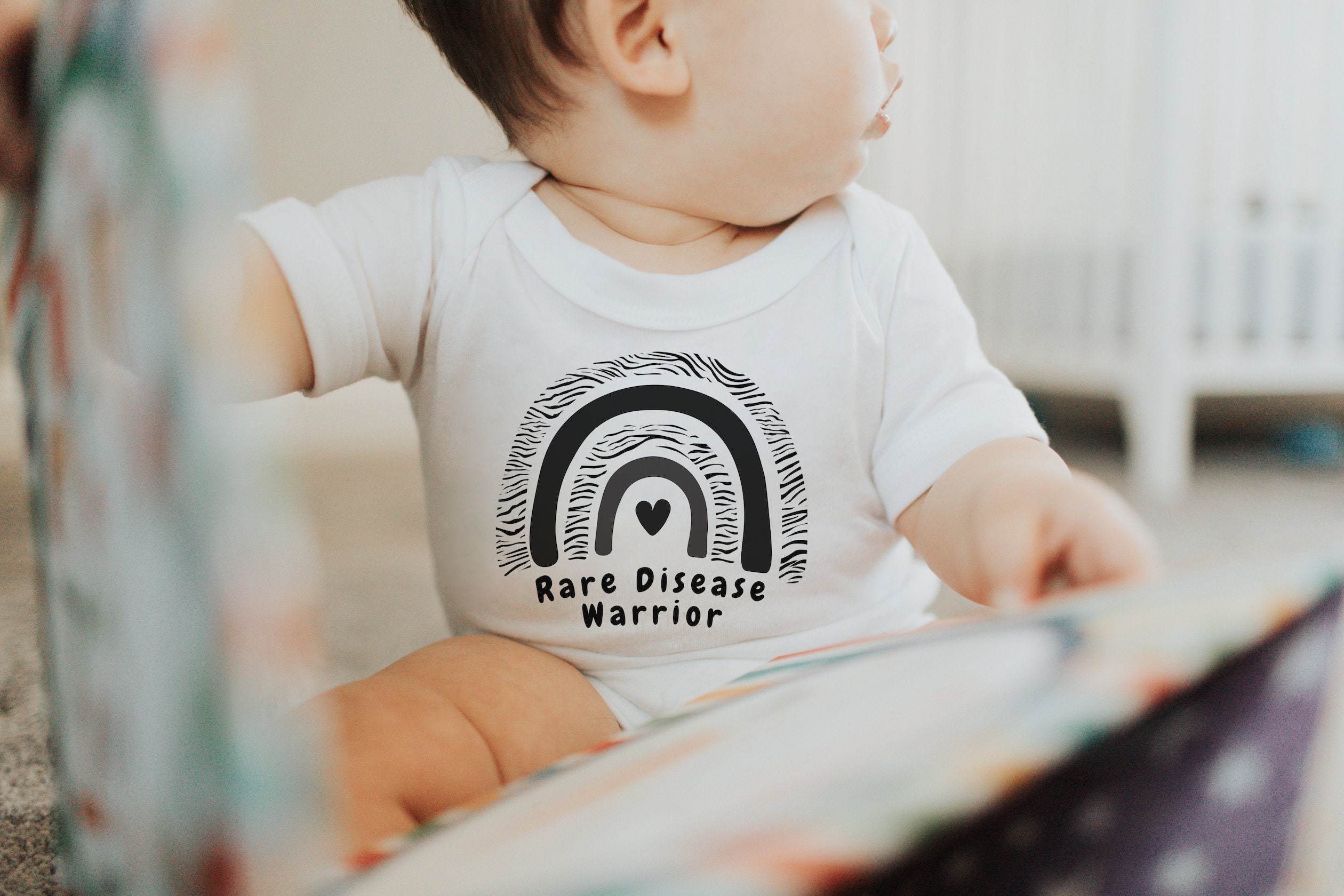 BABY Rare Disease Warrior One Piece Rare Disease Baby One - Etsy