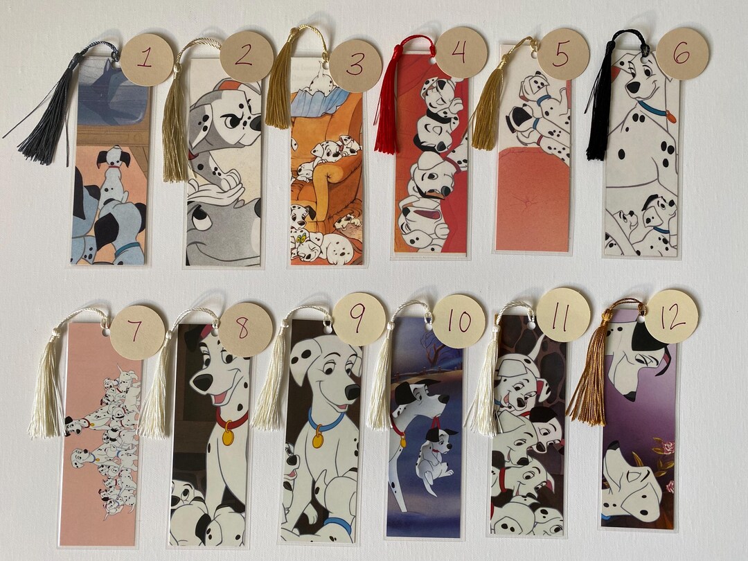 Dalmatians Repurposed Throwback Laminated Bookmarks - Etsy
