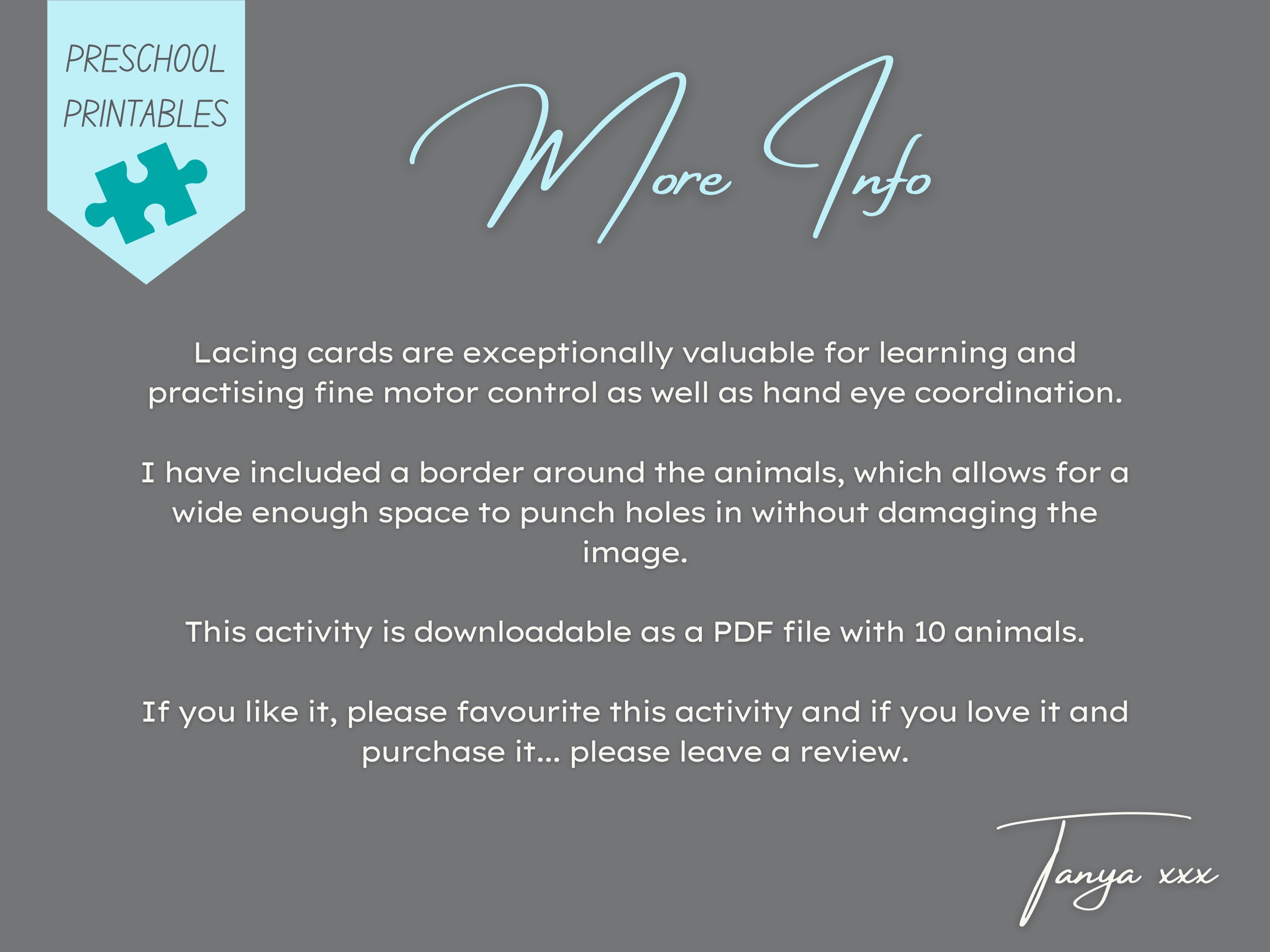 Sea Ocean Animals Lacing Card Activity | Preschool & Homeschool ...