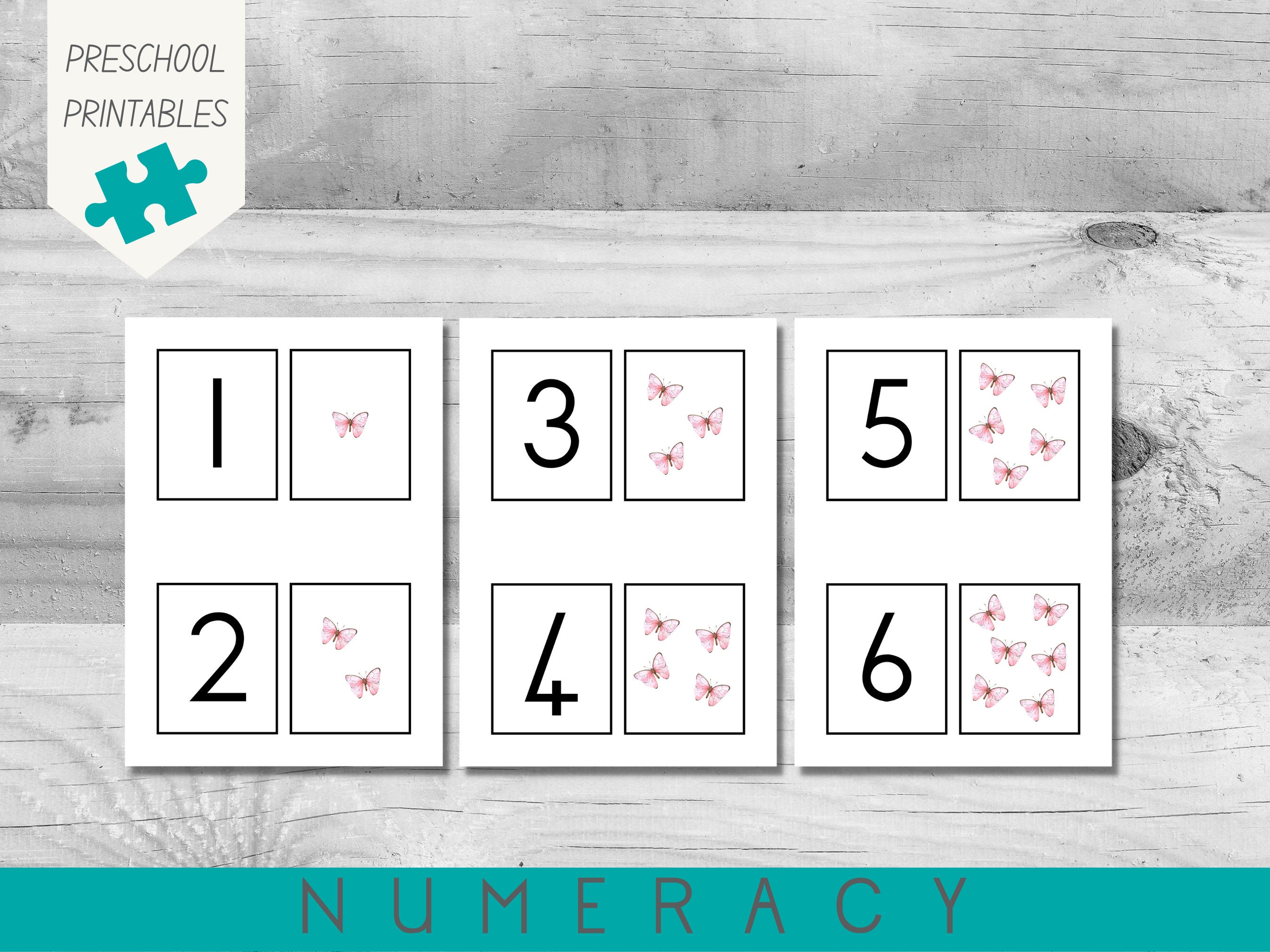 Preschool Counting Activity | Matching Cards | Numbers 0 - 10 | PDF ...