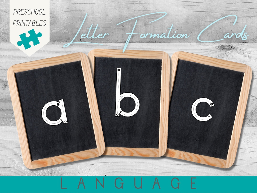 Letter Formation | Preschool and Homeschool Printable | Fine Motor ...